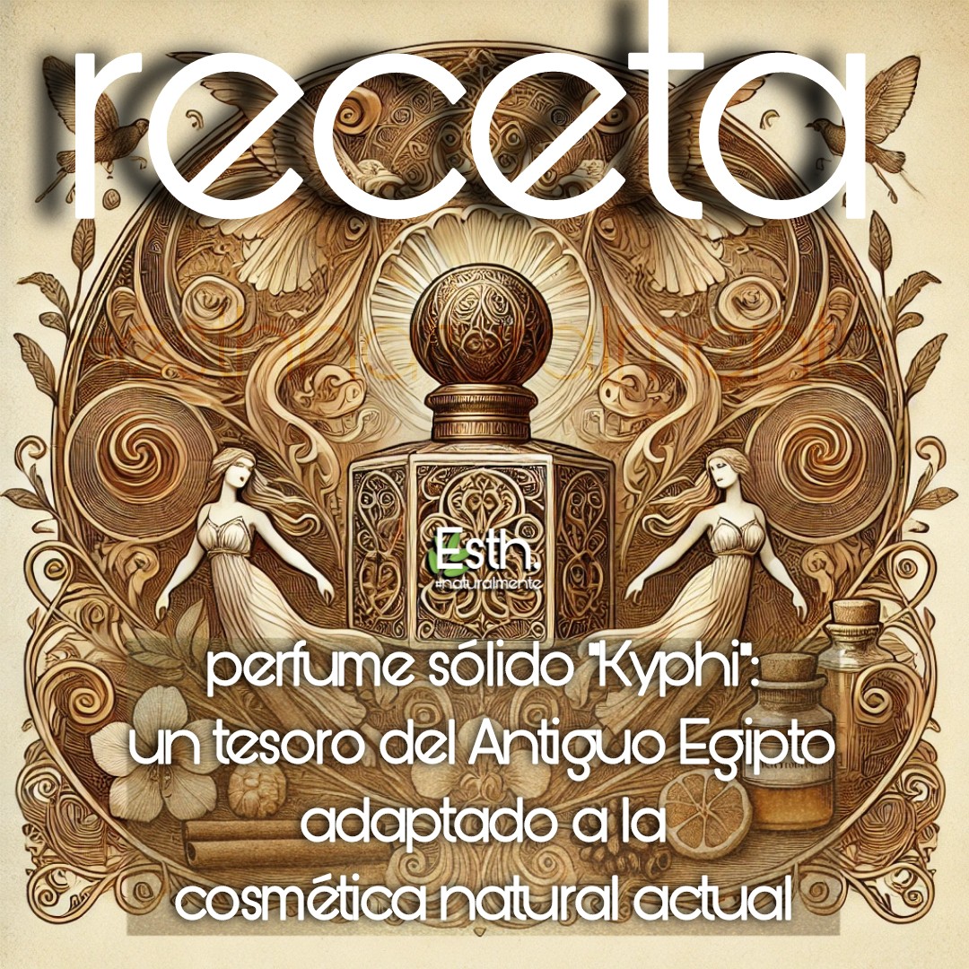 Receta: Perfume sólido «Kyphi» un tesoro del Antiguo Egipto adaptado a ...