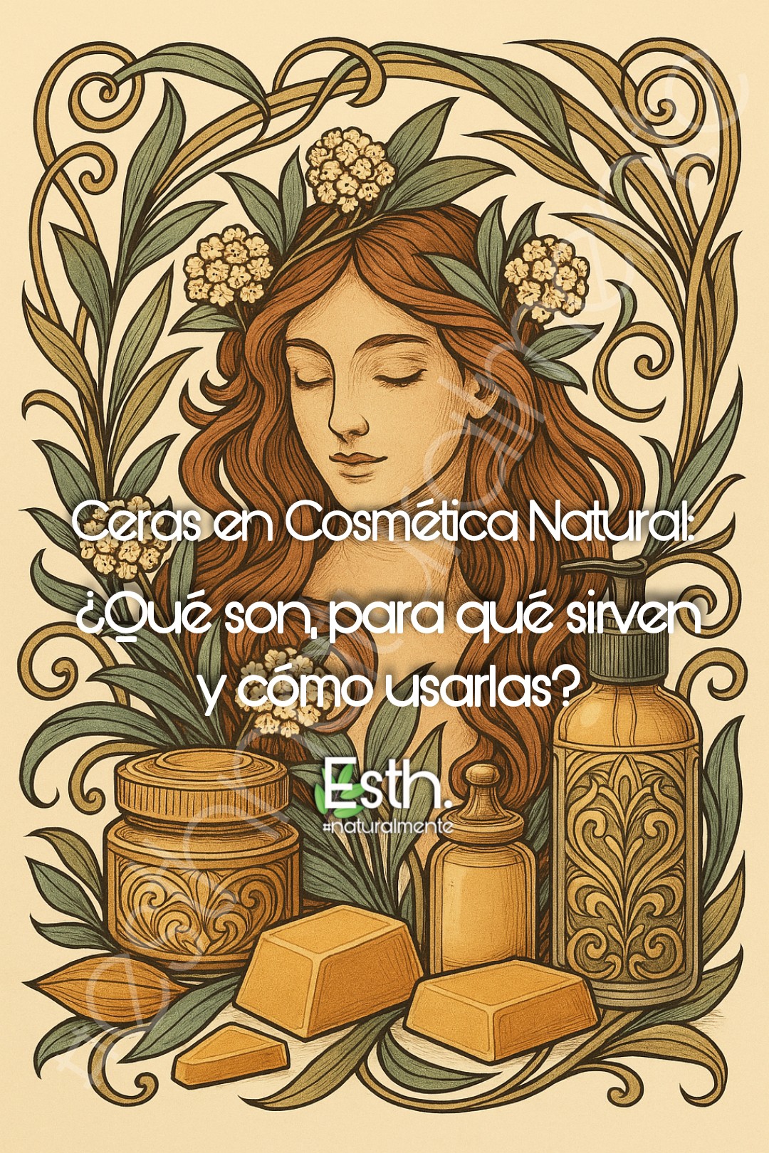 Ceras en Cosmética Natural: ¿Qué son, para qué sirven y cómo usarlas? – Esth. 🌿 #naturalmente